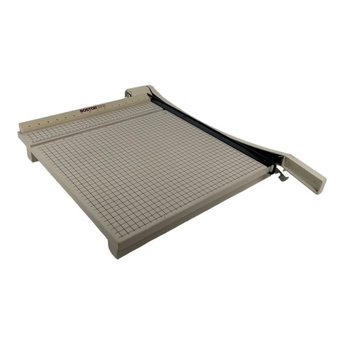 Vintage Boston 2618 Paper Cutter With Guillotine | eBay