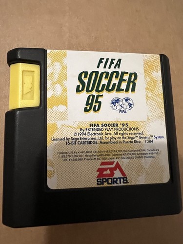 FIFA Soccer 96 (Sega Genesis, 1995) Tested 14633075793| eBay
