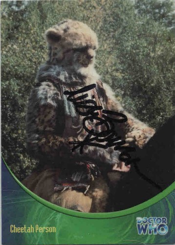 LISA BOWERMAN - Kara the Cheetah Person - Doctor Who - Autograph ...