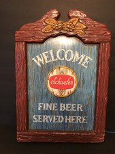Schaefer Beer Sign In other Collectible Beer Signs & Tins for sale | eBay