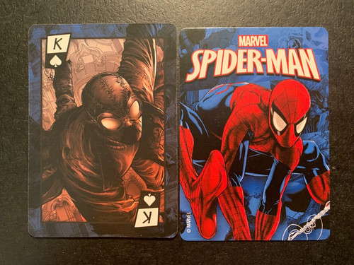 SWAP PLAYING CARD Spiderman KING OF SPADES Marvel SINGLE CARD | eBay