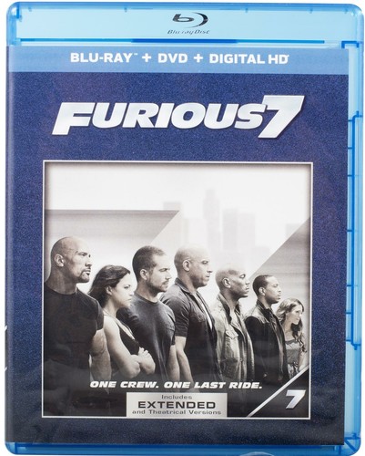 Furious 7 (Blu-ray/DVD/Digital, 2015, 2-Disc Set) NEW | eBay