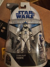 Star Wars 6" Black Series Clone Pilot Hawk (Clone Wars)
