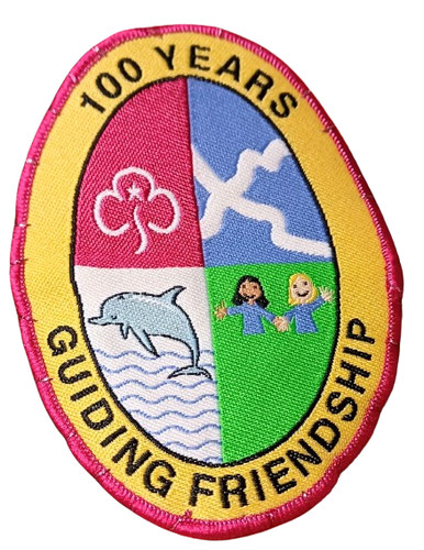 Girlguiding Scotland badge - Centenary badge 2010 - Moray | eBay UK