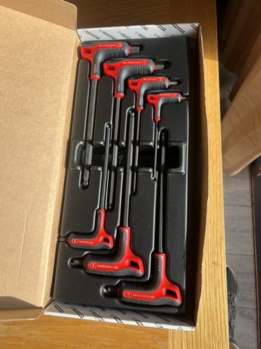 Facom Allen Key Set of 7, Black/Red | eBay