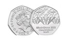 2022 BIRMINGHAM COMMONWEALTH GAMES 50p