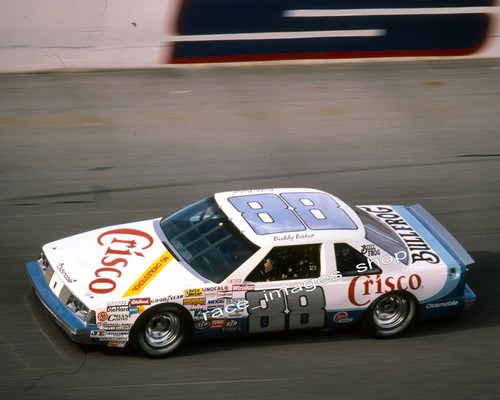 BUDDY BAKER #88 CRISCO NASCAR DAYTONA ACTION-SHOT 8x10 GLOSSY PHOTO #16 ...
