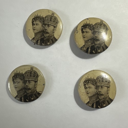 King George V & Queen Mary Silver Jubilee Pin 1935 - Price For 1 | eBay