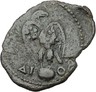 TRAJAN 98AD Beroea in Cyrrhestica Laurel Authentic Ancient Roman Coin ...