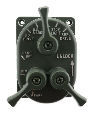 Humvee Master Light Switch Green 24v for Military Vehicle HMMWV M998 | eBay