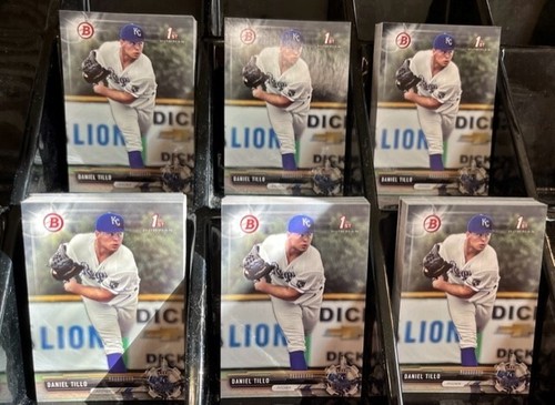 (x30 Lot) Daniel Tillo 2017 Bowman Draft #59 1st Bowman SF Giants ...