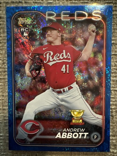 2024 Topps Series 1 Andrew Abbott Blue Foil 317/999 | eBay
