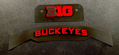 3D Bumpers - Ohio State F7 Set for a Full Size Helmet | eBay