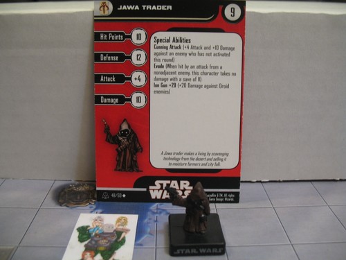 =Star Wars Miniatures ALLIANCE & EMPIRE Jawa Trader 48/60 with card ...
