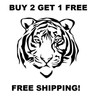 TIGER EYES Vinyl Decal -Sticker for Car Truck Motorcycle Bumper Wall ...