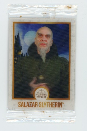 Harry Potter Chocolate Frog Lenticular Trading Card Salazar Slytherin ...