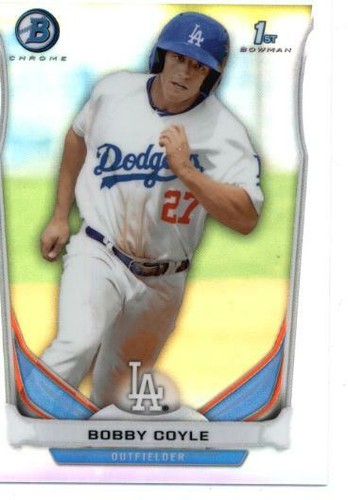 2014 Bowman Chrome Prospects Refractor #BCP94 Bobby Coyle Dodgers NM-MT ...