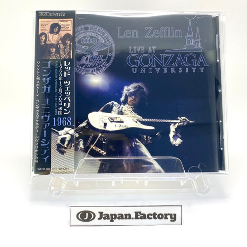 LED ZEPPELIN / LIVE AT GONZAGA UNIVERSITY 1968 CD+Original OBI NEW!! | eBay