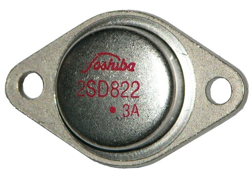 Toshiba 2SD822 Transistor Semiconductor RCA 194355 NPN Power Transistor ...