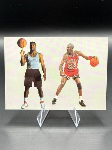 1990 Bo Jackson “Bo Knows Jordan” Promo Card Bo Jackson/Michael Jordan🔥 ...