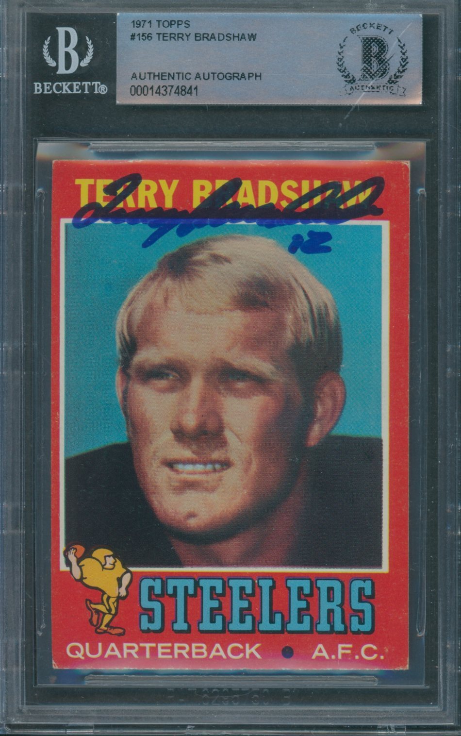 Terry Bradshaw Autographed Memorabilia | Signed Photo, Jersey ...
