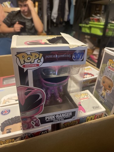 Funko Pop! Movie: Power Ranger #397 PINK RANGER Vinyl Figure with Box ...