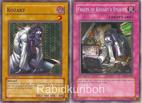 Yugioh Kozaky + Fruits of Kozaky's Studies Set | eBay