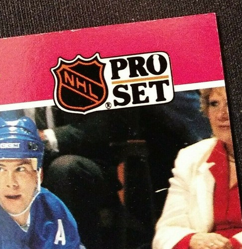 1990-91 Pro Set #246 Paul Gillis Error Variation chip in "O" of logo | eBay