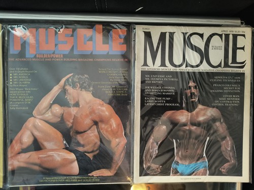 Vintage Muscle Builder Magazine Bodybuilding LOT Mentzer Schwarzenegger ferrigno | eBay