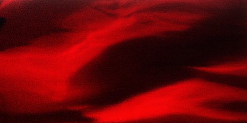 Abstract Collection - Red Wave #1 - 12" x 24" Canvas Art Poster | eBay