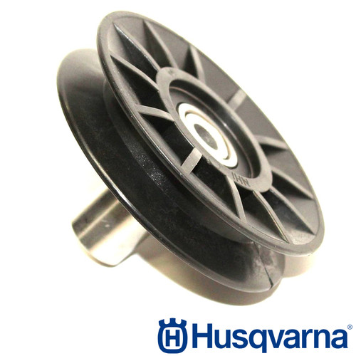 Genuine OEM Husqvarna 532407287 Idler V-Groove Pulley for LT & PB ...