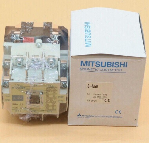 Magnetic Contactor S-N50 SN50 200-240VAC NEW MITSUBISHI in box | eBay