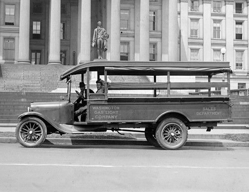 1924 Graham Brothers Gas Company Truck Vintage Old Photo Picture Print ...
