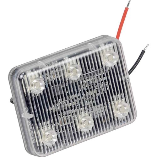 Directional LED Light - Amber, 240 Lumens, Self-Adhesive, 12-24V | eBay