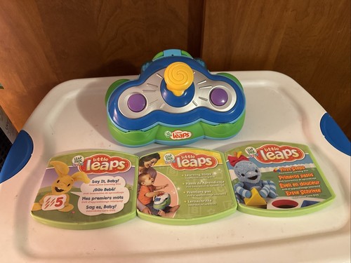 Leap Frog Baby Little Leaps Electronic Learning System Plus 3 Learning ...