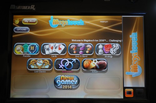 Merit RX Model Megatouch Arcade Game Machine Touch Screen Gaming | eBay