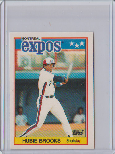 1988 Topps UK Minis #8 Hubie Brooks Montreal Expos | eBay