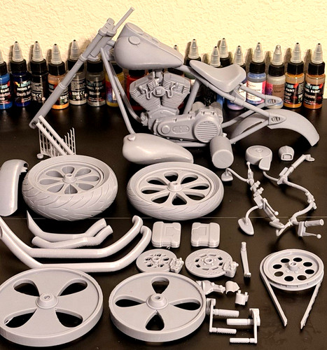 HUGE CUSTOM CHOPPER KIT IN 1/6 SCALE (Design & Build Your Own) | eBay