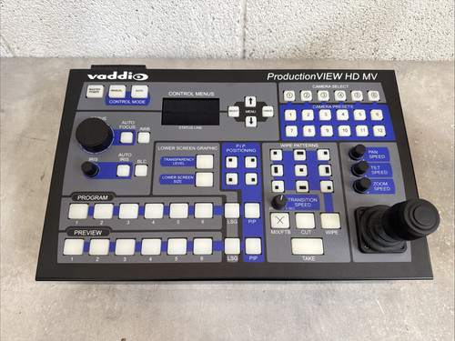 Vaddio ProductionVIEW HD MV Video Switcher PTZ Control | 999-5625-000 ...