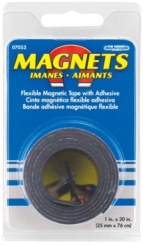 Master Magnetics The Magnet Source 1 in. W x 30 in. L Mounting Tape ...