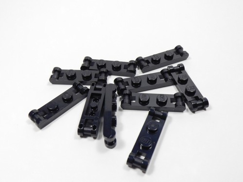 LEGO 10 Black 1x2 Modified Plates w/ Closed Handles on Ends D0 | eBay