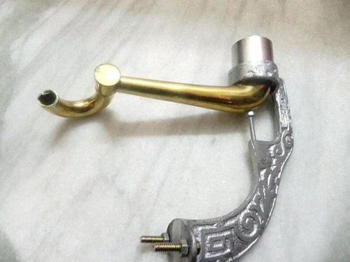 GRAMOPHONE PHONOGRAPH ANTIQUE BRASS FINISH BRACKET HMV TONEARM | eBay