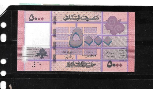 LEBANON 2021 5000 LIVRES UNC MINT BANKNOTE PAPER MONEY CURRENCY NOTE | eBay