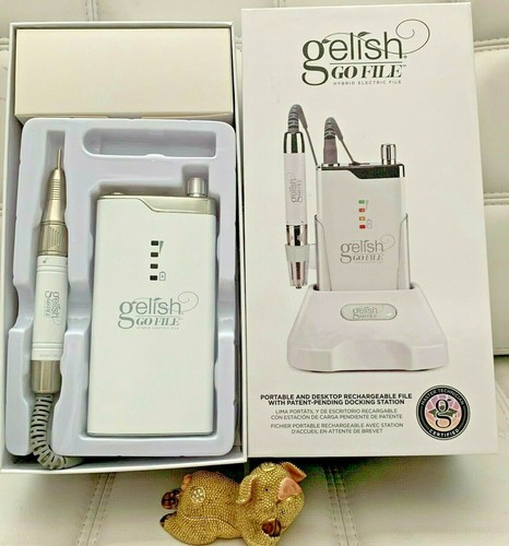 Harmony Gelish GO File hybrid electric file Portable Rechargeable 35 ...