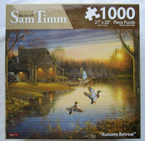Karmin The Art of Sam Timm Autumn Retreat 1000 Piece Jigsaw Puzzle | eBay