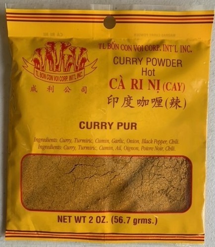 TL BON CON VOI - 4 ELEPHANTS_CA RI NI (CAY) - CURRY POWDER HOT - 2 OZ ...