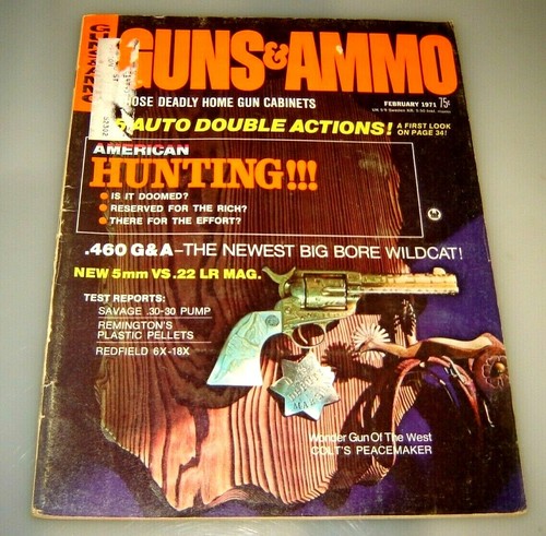 GUNS & AMMO Magazine January, 1971 SAVAGE Model 170 SHOTGUN | eBay