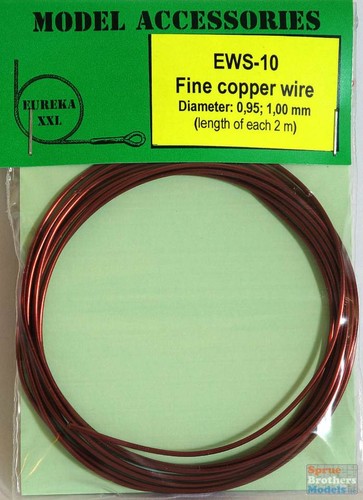 EUREWS10 Eureka XXL - Fine Copper Wire Set (Diameters: 0.95 and 1.00mm ...