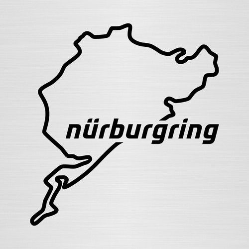 NURBURGRING STICKER vinyl decal pegatina vinilo autocollant adesivi ...