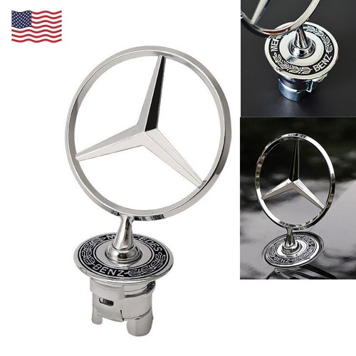 FIT FOR MERCEDES-BENZ FRONT HOOD STAR BADGE W203 W208 W210 W211 W220 ...